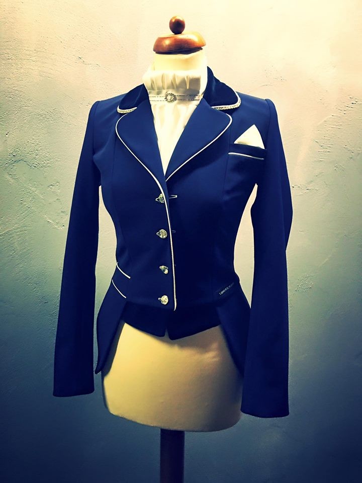 mini frac soft shell simple boutonnage bordure blanche te swaroswki ...